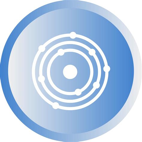 Atomic Structure Vector Icon 16934421 Vector Art At Vecteezy
