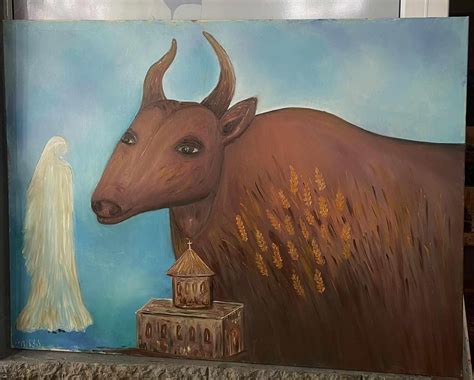 „ხარი საქართველოა ხორბალი ქრისტეს ხორცი ეკლესია მისი სახლი