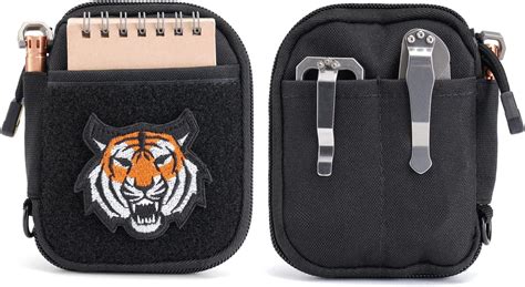 Edc Pouch Pocket Organizer Kleine Edc Tasche Mit Klettfläche Kleine