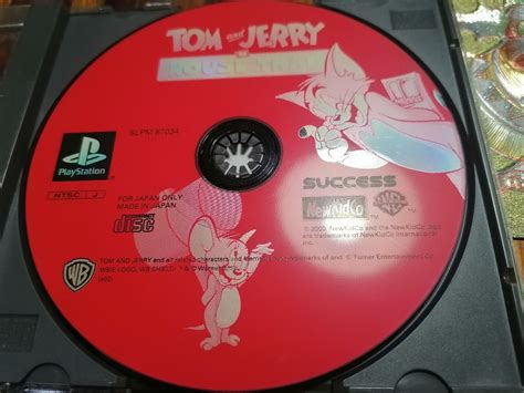 Ps1 Black Cd Tom And Jerry Video Gaming Video Games Playstation On