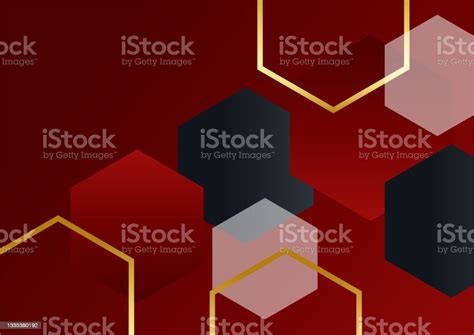 현대 빨간색과 검은 색 기업 배경 추상적인 배경 디자인 현대 미래 기술 배경 벡터 일러스트 유체 그라데이션 모양 컴포지션 게임 디자인 포스터 0명에 대한 스톡 벡터 아트 및