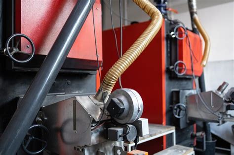 Premium Photo Biomass Boiler And Heating System