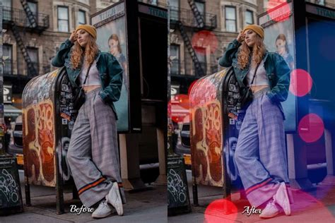 Colorful Bokeh Light Photo Overlays FilterGrade