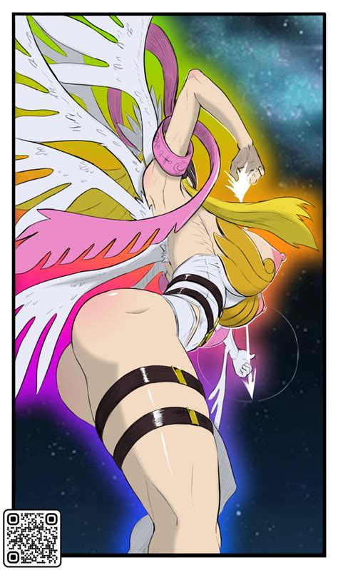Rule 34 Angel Angel Wings Angewomon Anythinggoes Areolae Armlet Ass