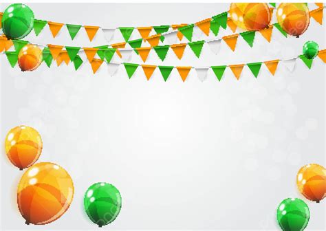 Party Background With Flags Vector Illustration Anniversary Celebrate