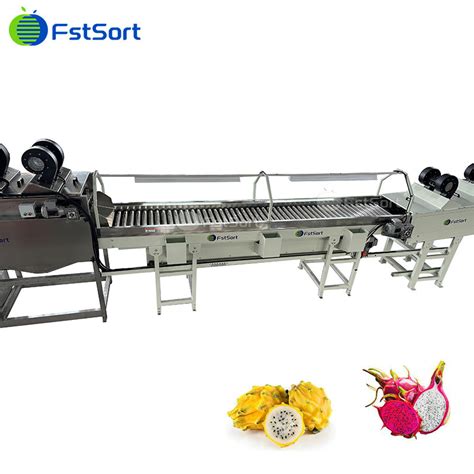 Automatic Commercial Dragon Fruit Grading Sorting Machine Auto Industrial Pitaya Weight Grader