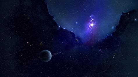 Космический пейзаж · 1920x1080 Full Hd бесплатная фотография от Godlike картинки и обои на