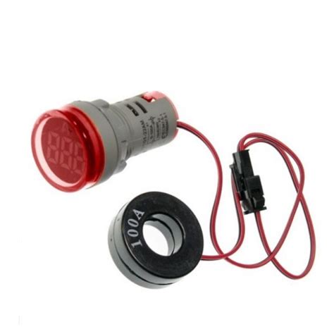 Ad101 22am Digital Ammeter Led Light Tester Measuring 0 100a Meter