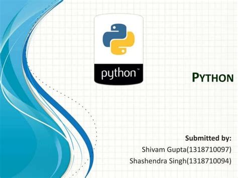 Introduction To Python For Beginners Ppt