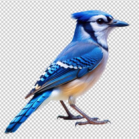 Blue Jay Birds Premium Ai Generated Psd