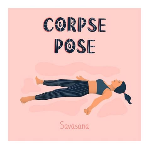 Une Fille Sportive Flexible Fait Une Pose De Yoga Sur Le Cadavre