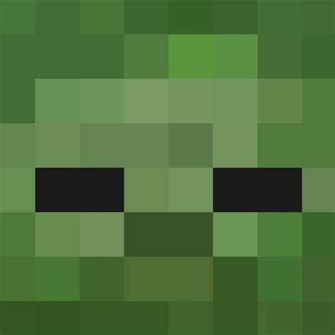 Minecraft Zombie Head Pattern Crew Zombie Face Minecraft Modpacks