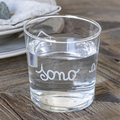 Set 6 Water Glasses Im At Home — Simple Day