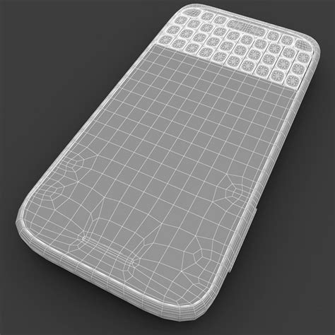 Samsung Galaxy Chat B5330 3d Model