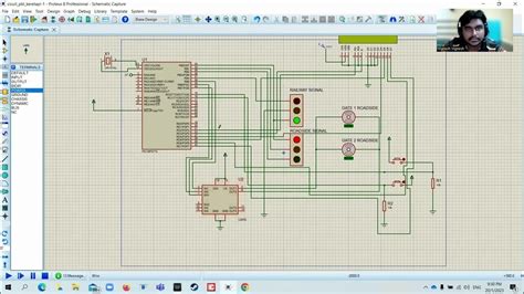 Automatic Railway Gate System Using Pic16f877a Microcontrollerbekm3453