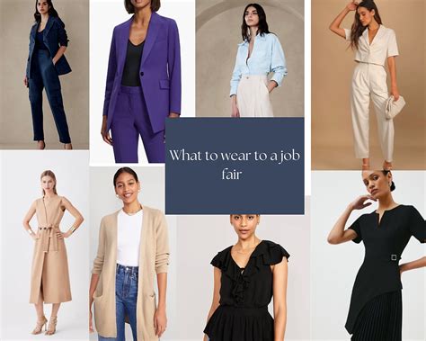 9 Outfits To Wear To A Career Or Job Fair
