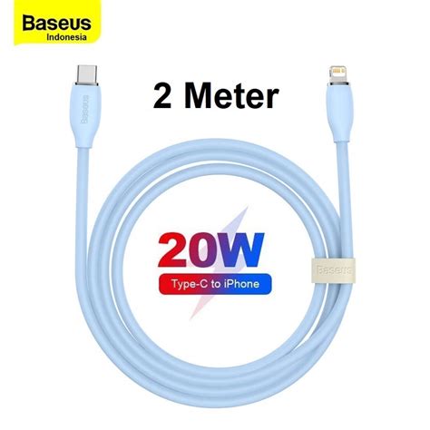 Jual Baseus Kabel Data Charger Liquid Silica Gel 20w Type C To