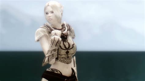 Мириэлль Снежная эльфийка Mirielle Standalone Snow Elf Компаньоны I Расы Tes V Skyrim