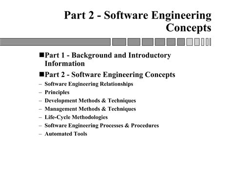 Introduction To Software Engineering 1ppt