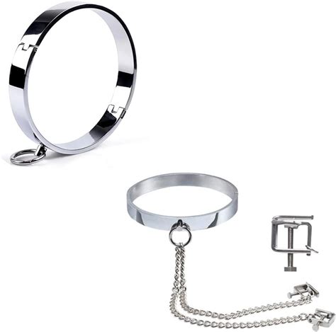 Gtbxfu Sm Bondage Nippelklemmen Set Mit Halsband Erotik Cosplay
