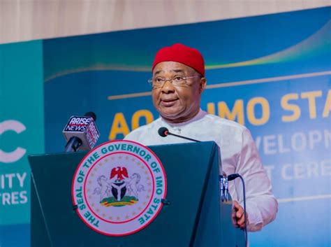 Gov Uzodimma Flags Off Afriexim Banks Quality Assurance Centre