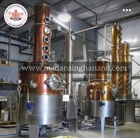 Pot Still Distillation Plant Capacity 2kl At Best Price In Ghaziabad