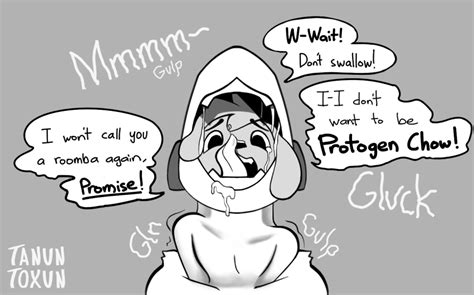 Protogen Chow By Me Unwilling Prey Protogen Pred Rfurryvore