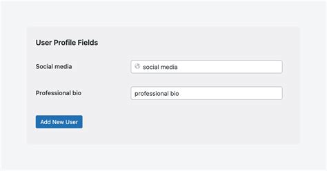 Acf Wordpress User Fields For Better Data Collection