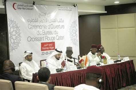 الهلال الأحمر القطري يفتتح مكتباً تمثيلياً في النيجر العرب