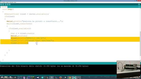 Tutorial 36 Webserver With Arduino 2 Of 4 Arduino Uno Ita Sub
