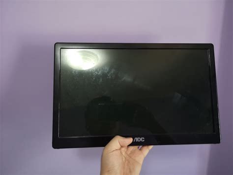 Aoc E1659fwu Computers Tech Parts Accessories Monitor Screens On Carousell