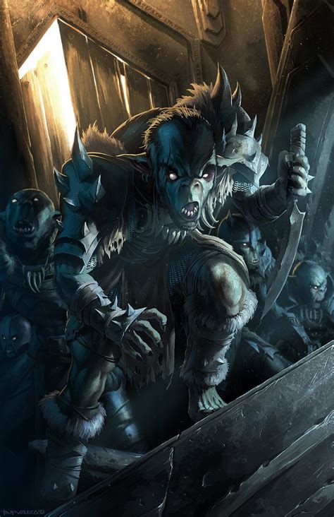 Orc Raiders By Brian Valeza R Imaginaryorcs