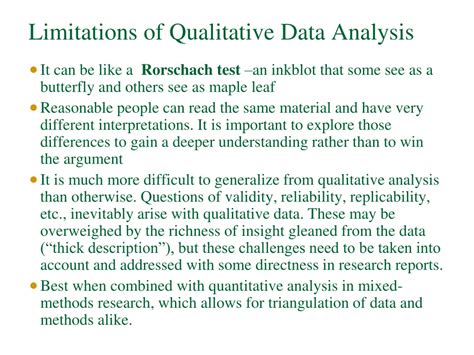 Ppt Effective Qualitative Data Analysis Techniques For Researchers