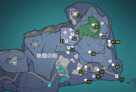 淵下宮全宝箱回収ガイド4—狭間の街3（42 57） Genshin Impact Hoyolab