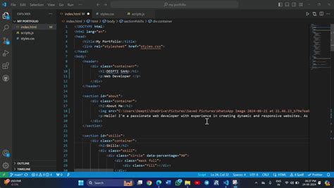 Deepti Sahu On Linkedin Webdevelopment Internship Html Css Codsoft