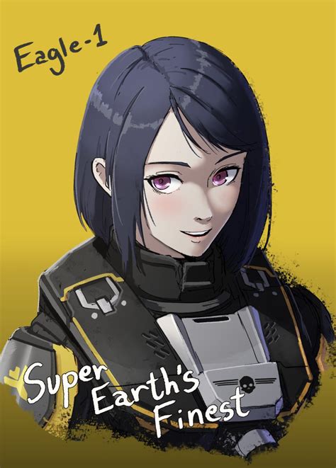 Eagle 1 Helldivers Drawn By Haonfest Danbooru