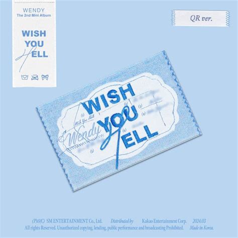 Red Velvet Wendy Wish You Hell Qr Ver Yumiko