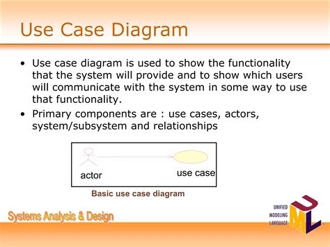 Presentation Use Case Diagram And Use Case Specification Pptx
