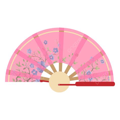 새해 중국식 핑크 부채 장식 클립 아트 팬 새해 접는 부채 Png 일러스트 및 벡터 에 대한 무료 다운로드 Pngtree