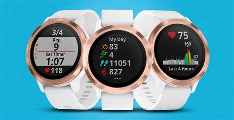 Garmin New Rose Gold Vívoactive 3 Milled