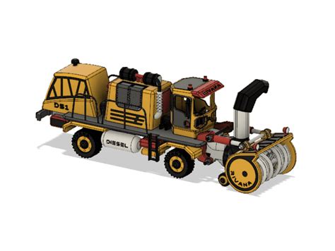 Yellow Crawler Crane With Movements 3d Model By Blackjack123 On Thangs
