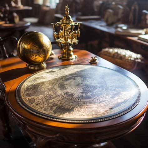 A Table With A Globe On It That Says Quot The Number 1 Quot On It