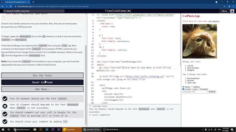 week 3 css with youtube