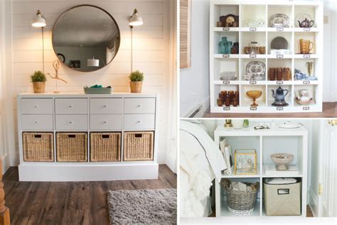 Genius IKEA Kallax Hacks To Organize Your Entire Home