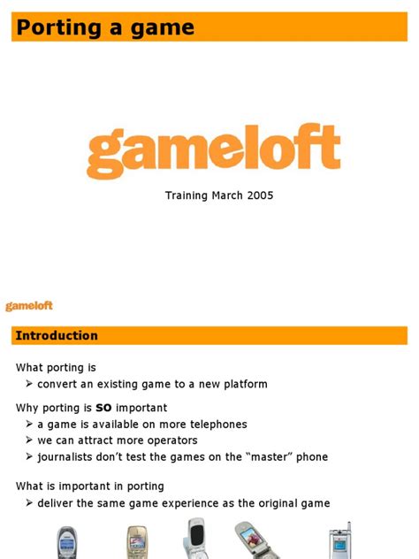 2 porting a game pdf
