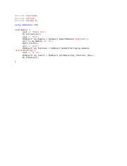 CPP Samp Integration Docx Include Iostream Include String Include