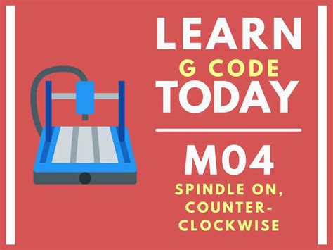 Quick Guide To The M04 Cnc Code [spindle On Counterclockwise