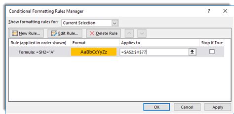 Excel Formatting An Entire Row Based On One Value Office Bytes