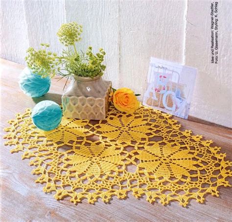 Искусство вязания крючком 6 прекрасных моделей салфеток со схемами Вяжу ручками крючками