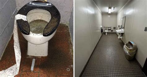 25 Gross Public Restrooms Nobody Should Be Allowed To Use Anymore Eww Gallery EBaum S World